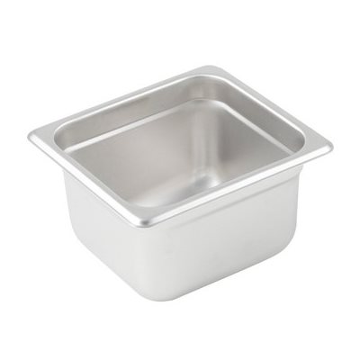 INSERT PAN 1 / 6 SIZE X 4" DEEP S / S