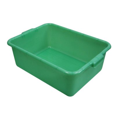 BUS BIN 21-3 / 4"X15-1 / 2"X7"H GREEN